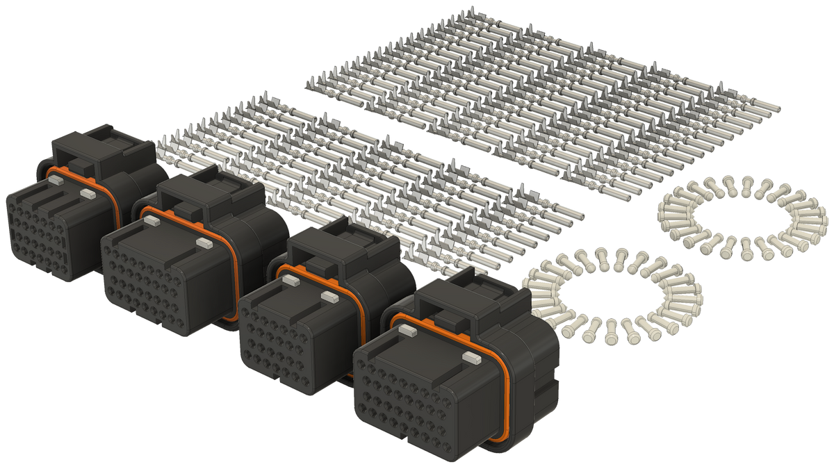 Engine Control Unit Connector Kit Aftermarket Connectors CORE ECU – EFI ...