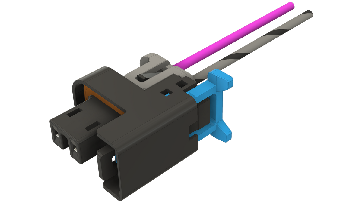 Fuel Injector Pigtail Multec 2 Cylinder 4 for CORE ECU – EFI Conversions