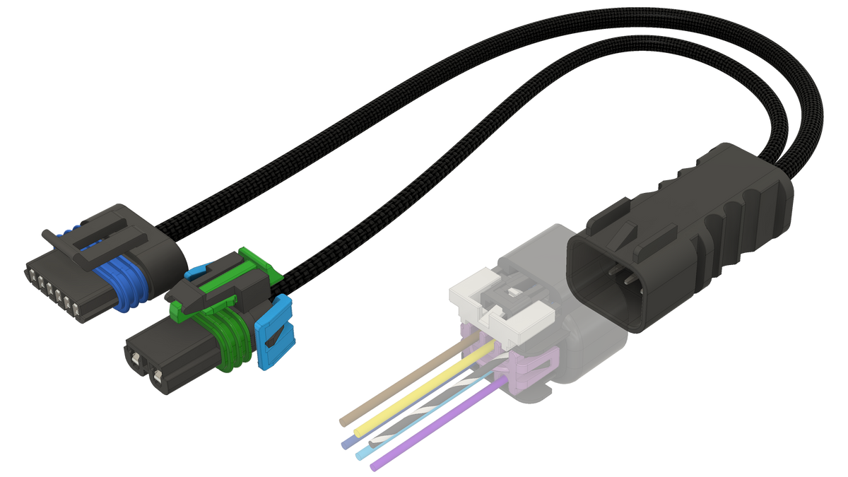 Throttle-Body-Adapter-Harness---HP-Tuners-CORE-to-Gen-III-LS-Truck ...