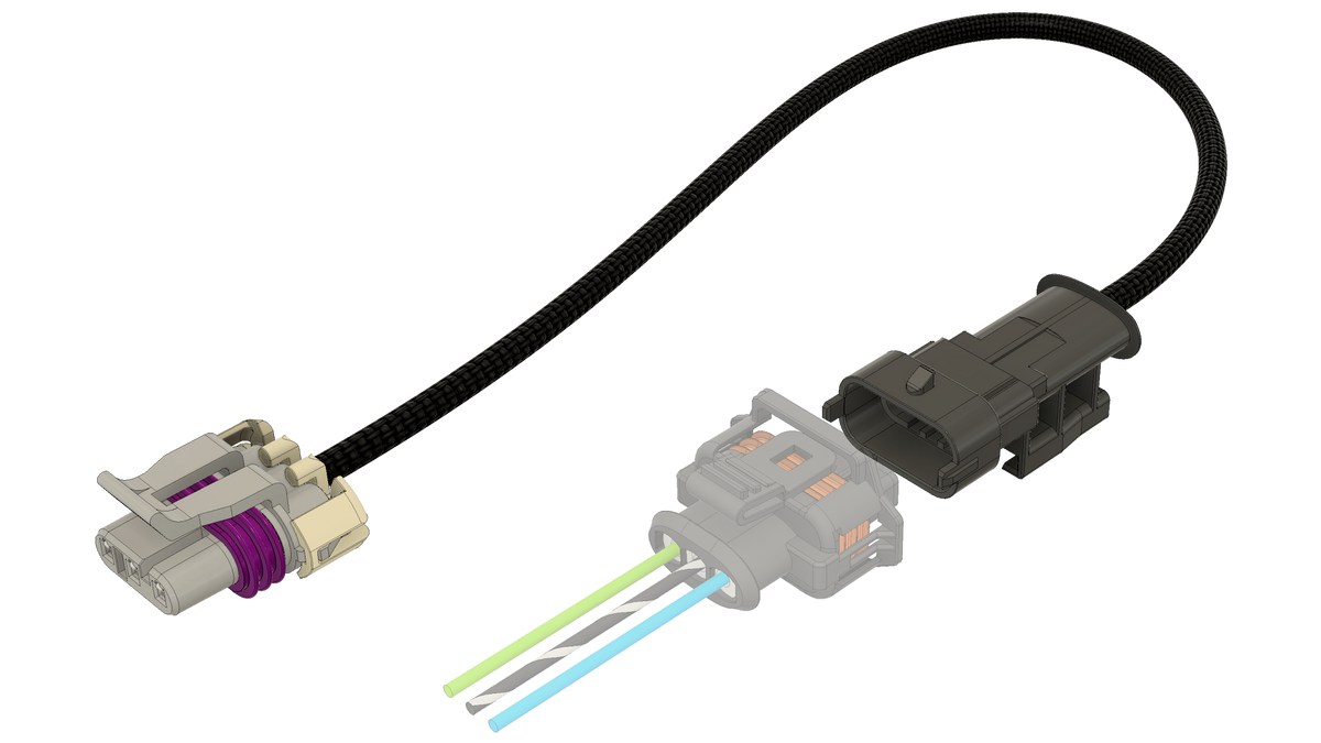 Manifold Absolute Pressure (MAP) Sensor Adapter Harness - HP Tuners ...