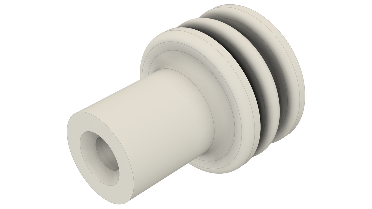 Aptiv/Delphi Metri-Pack 150 White Seal for Cable OD 1.60 - 2.15 mm ...