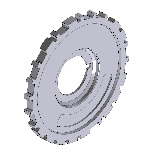 EFI 24x Crankshaft Reluctor for BBC Single or Double Roller Timing Set ...