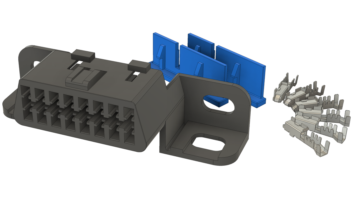 OBD-II Diagnostic Link Connector (DLC) Connector Kit – EFI Conversions