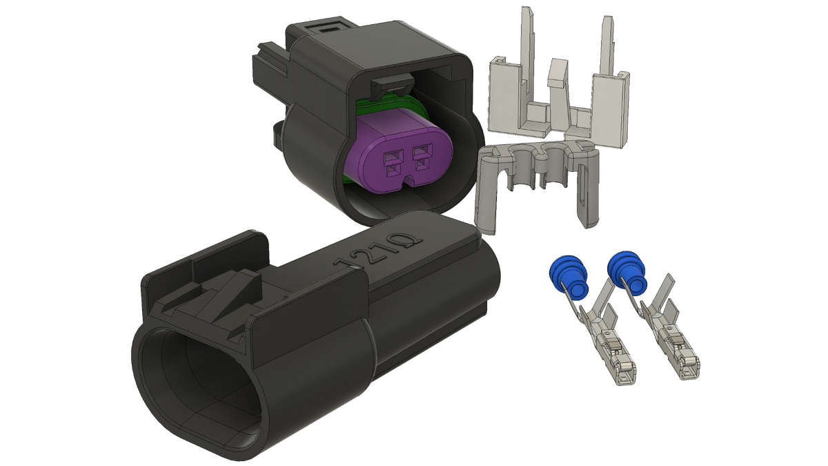 CAN Bus 121 Ohm Termination Resistor Connector Kit 120 Ohm Equivalent ...
