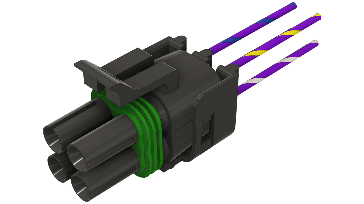 Idle Air Control (IAC) Valve Pigtail for Gen I TBI & TPI for Holley EF ...