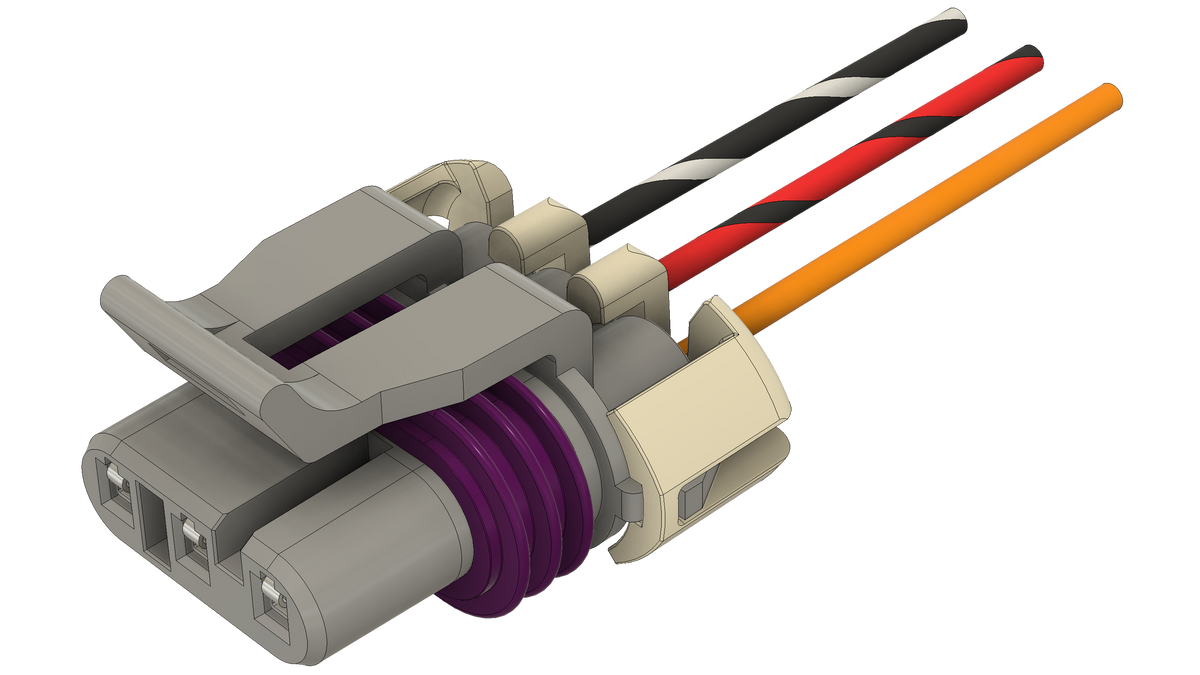 Manifold-Absolute-Pressure-(MAP)-Sensor-Pigtail-for-Delphi-Type-for ...