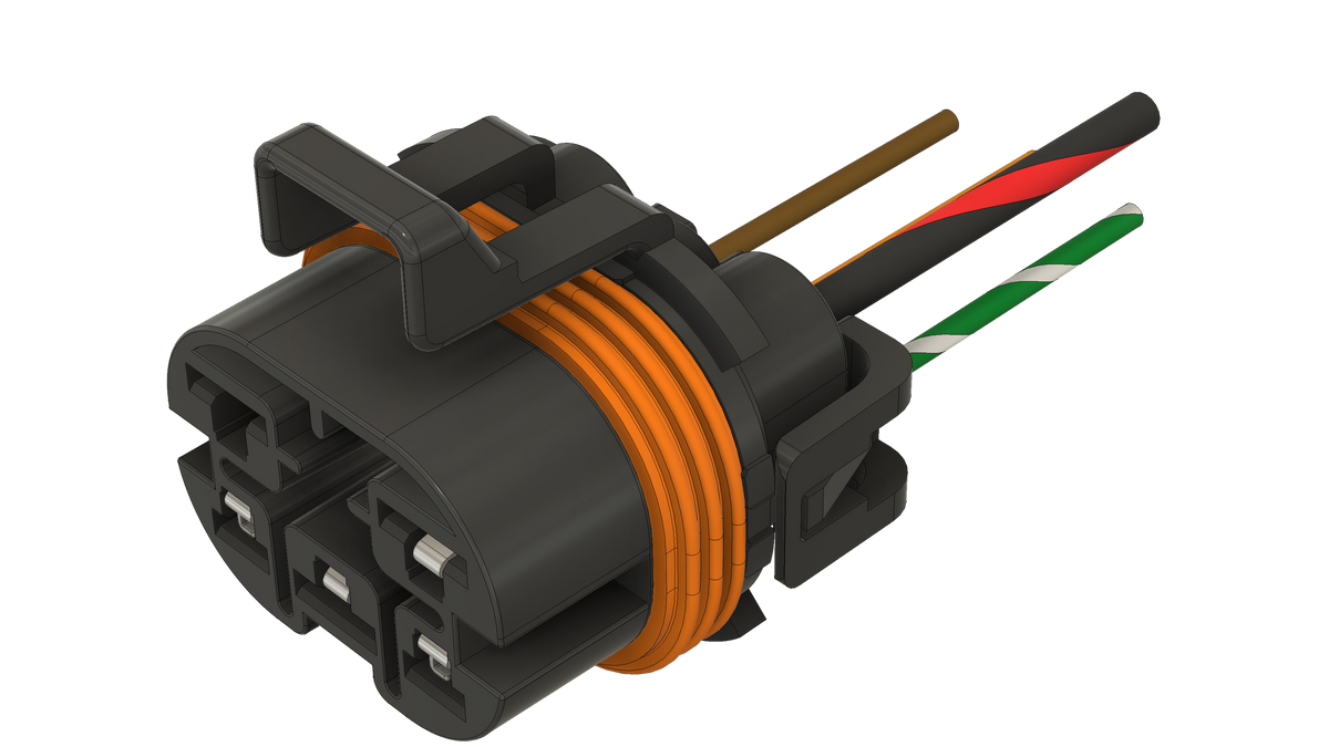 Electric Fan Motor 1 Relay Pigtail for GM Tuned Port Injection (TPI ...